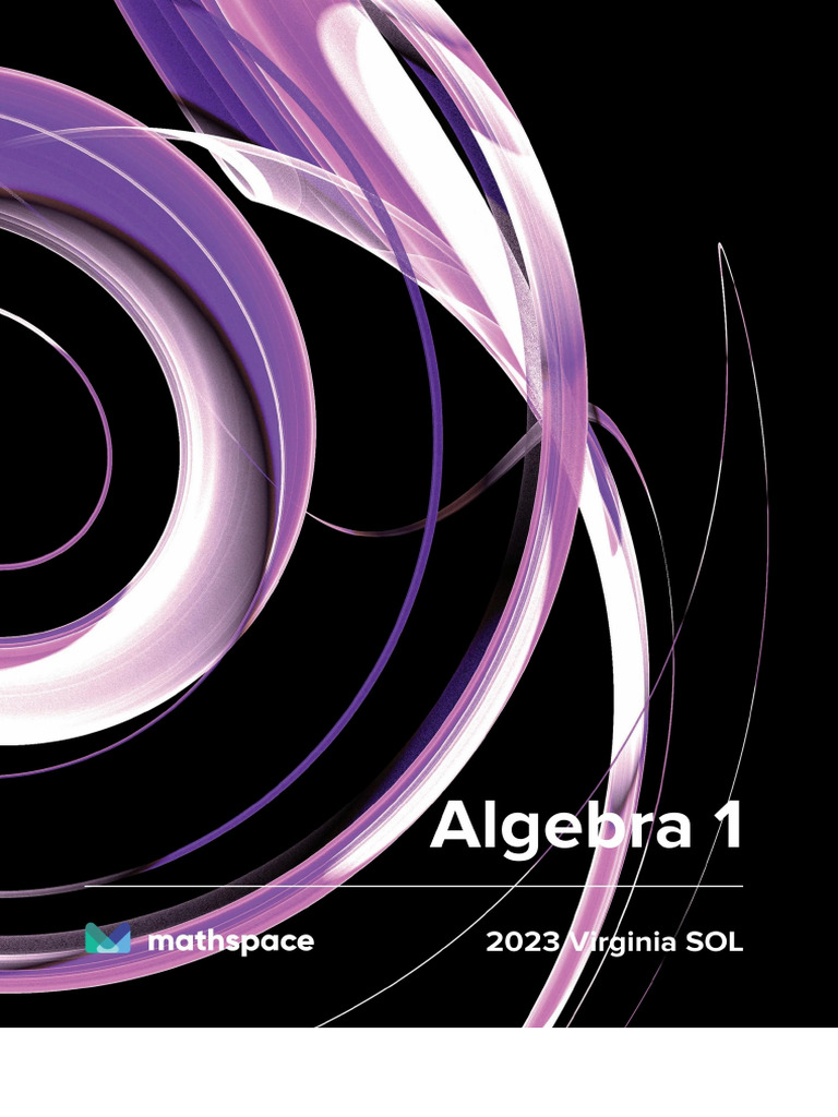 Algebra 1 2023 Virginia SOL - Student Edition | PDF