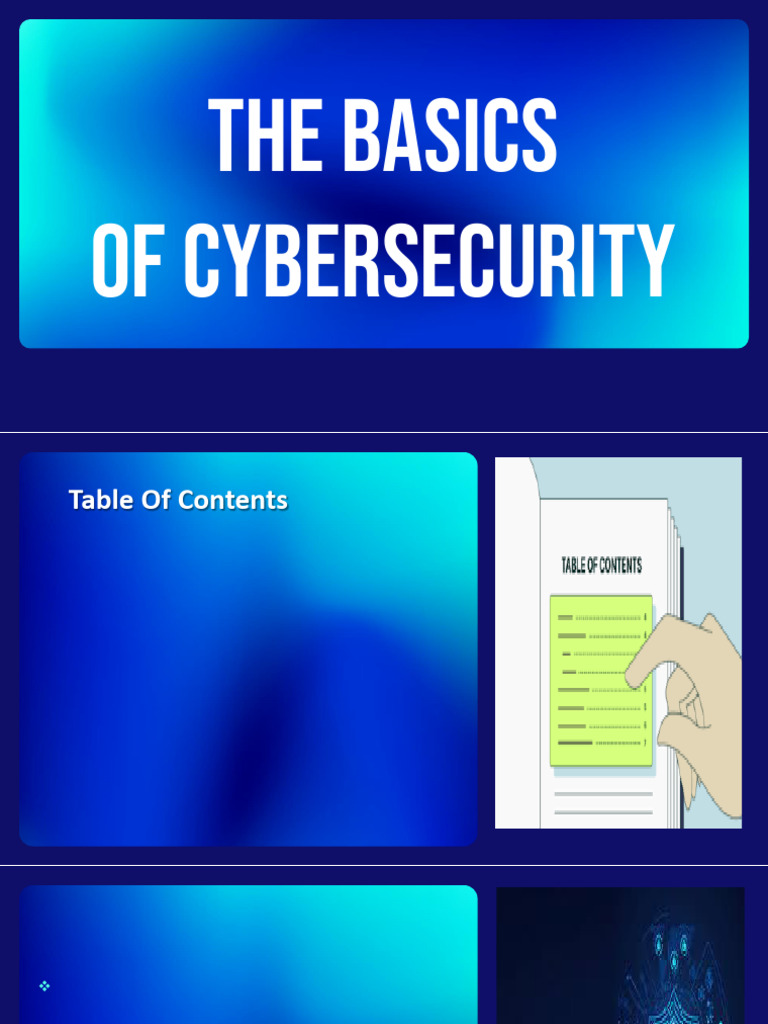 Cybersecurity Basics | PDF | Computer Security | Security