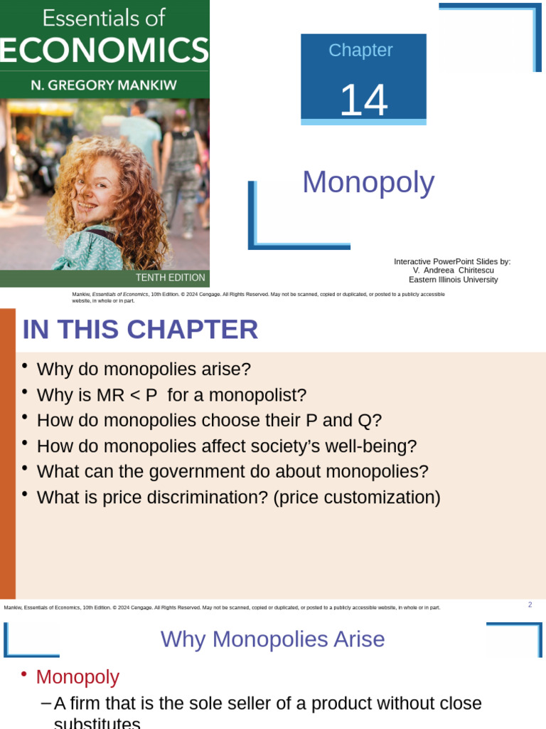 Interactive CH 14 Monopoly 10e - Edited, Essentials | PDF | Monopoly ...