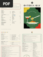 Gianetto Menu 2025 | PDF | Pasta | Pesto