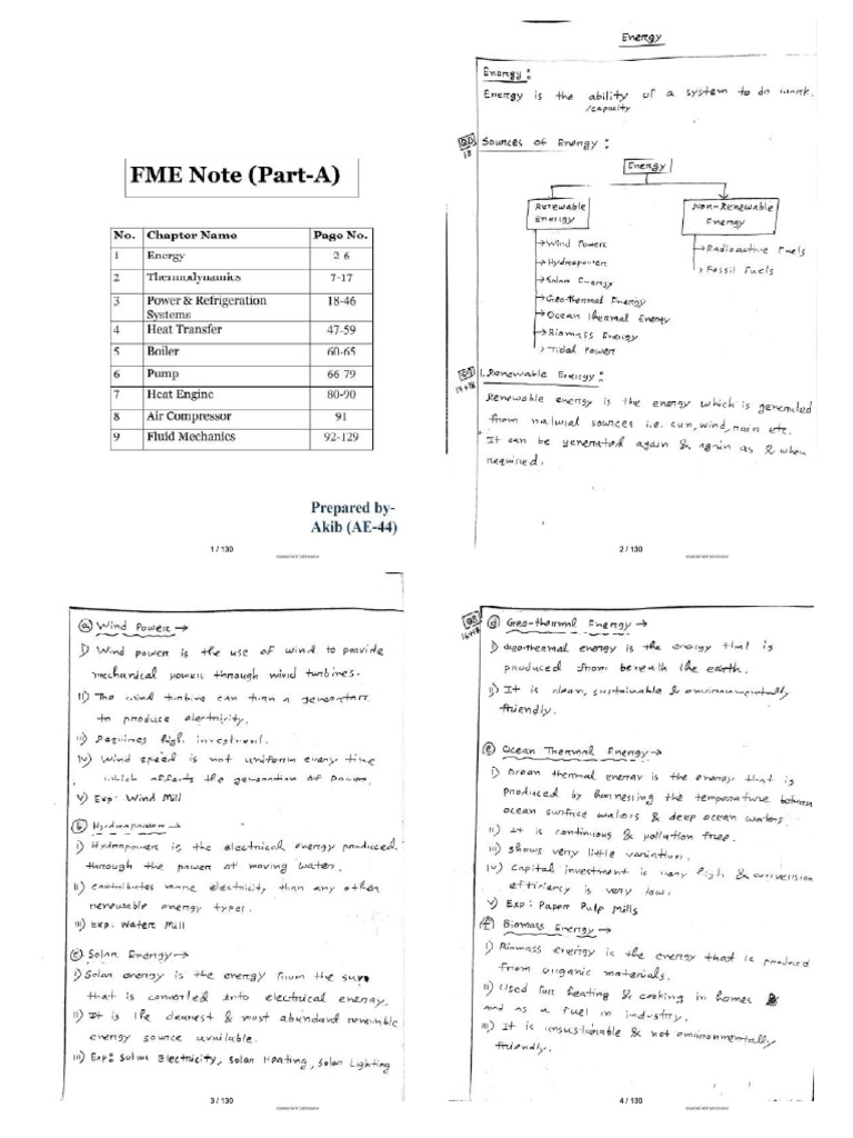 FME PART A Compressed | PDF