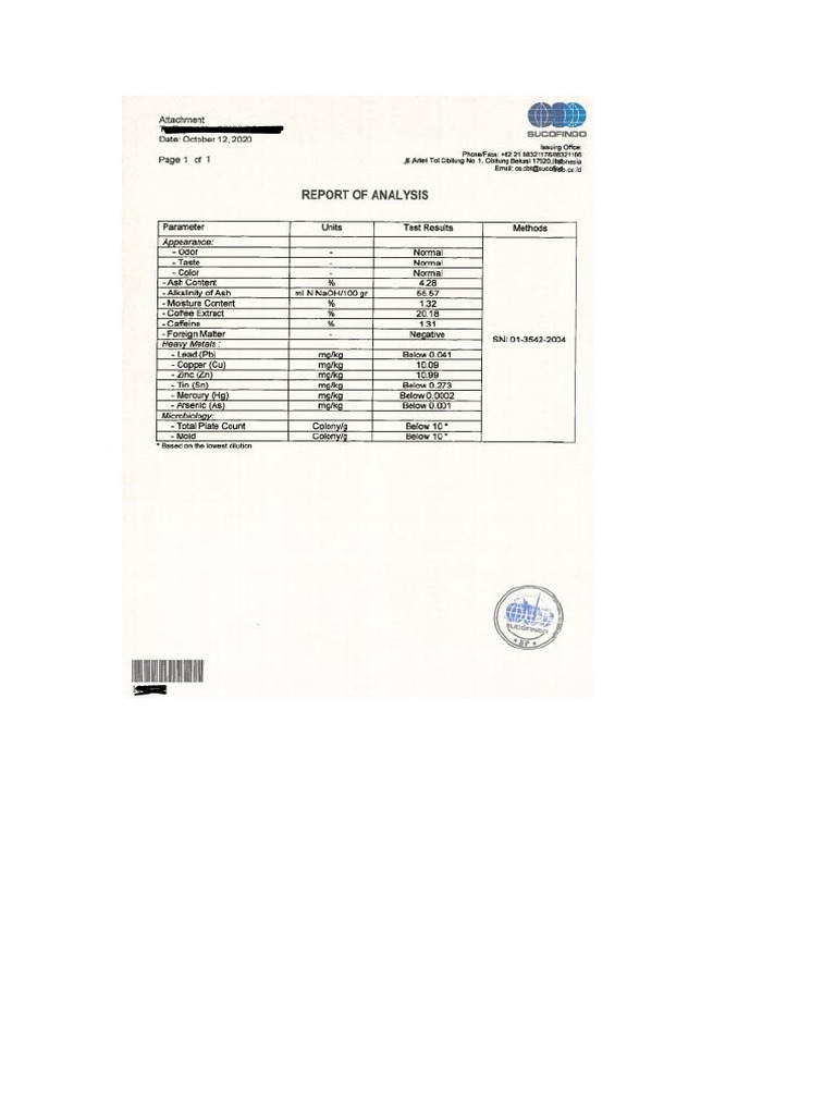 Coa Water | PDF