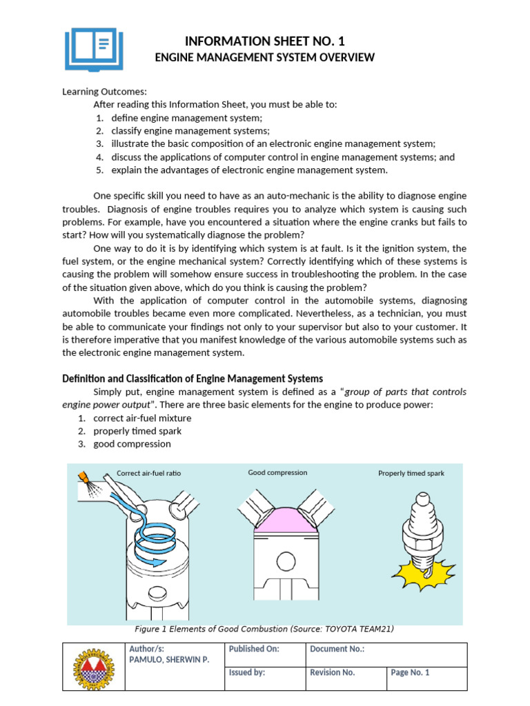 Engine Management System Overview Guide | PDF | Fuel Injection | Throttle