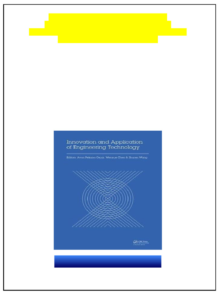 Innovation and Application of Engineering Technology: Proceedings of ...
