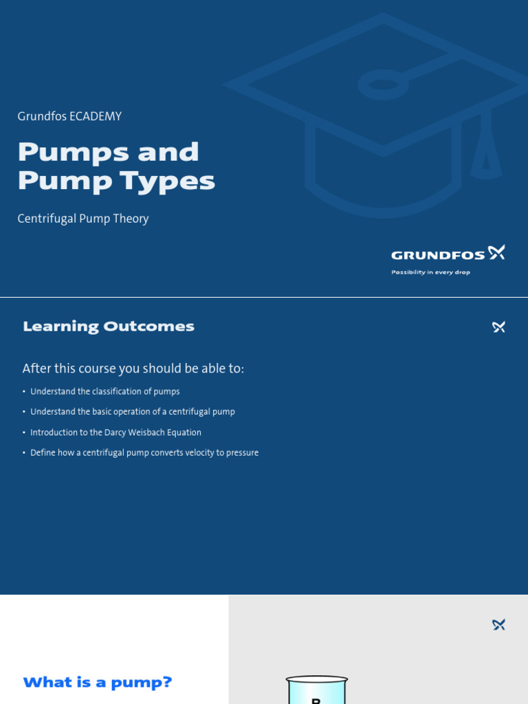 Us Course 102L Module 1 Centrifugal Pump Theory | PDF | Pump ...