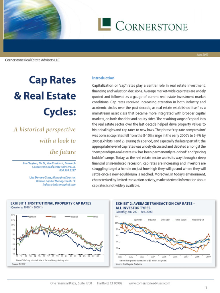 Understanding Cap Rates in Real Estate | PDF | Recession | Real Estate ...