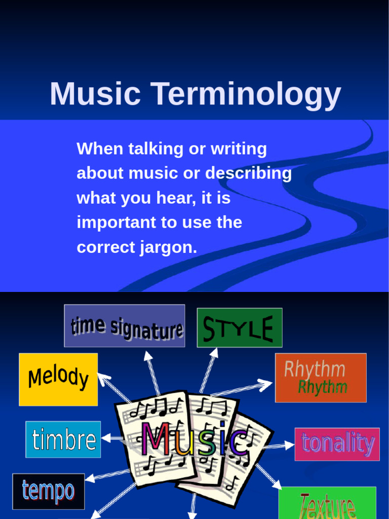 Essential Music Terminology Guide | PDF