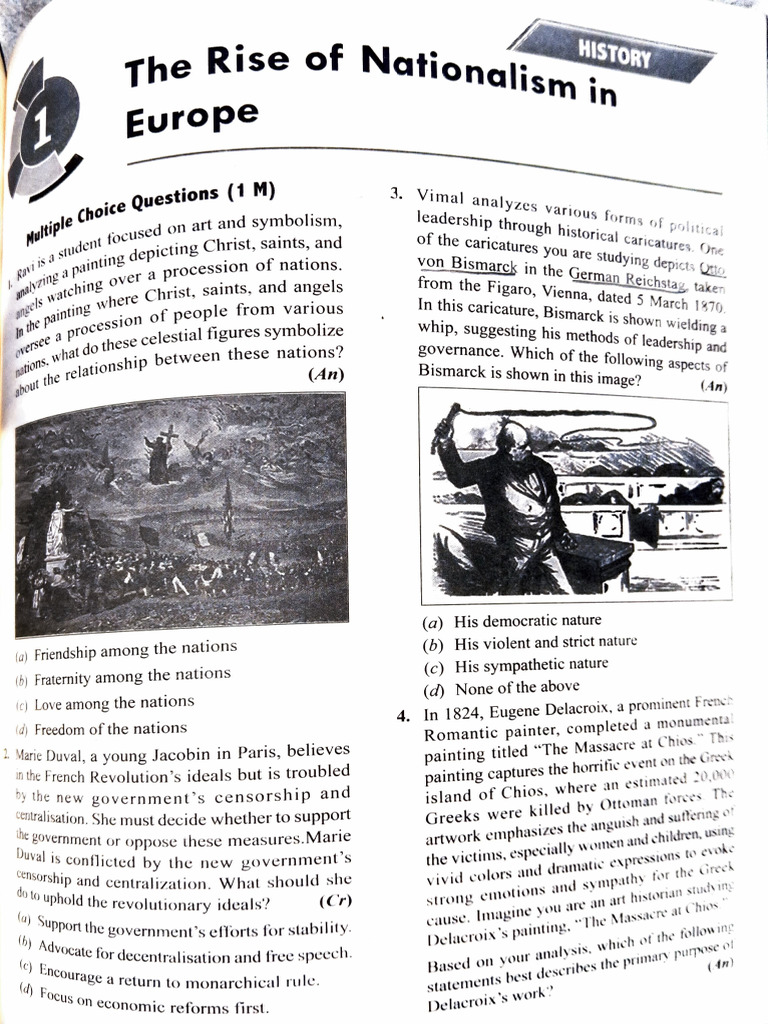 History - PW Competency Based Question Bank | PDF | Nationalism ...