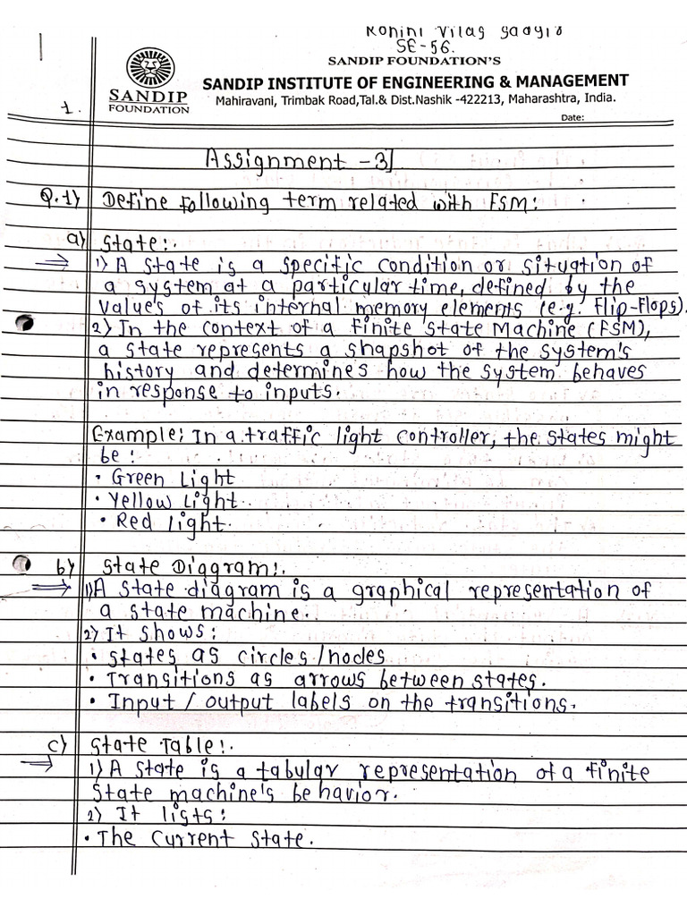 Digital Electronics Assignment 3 Pdf
