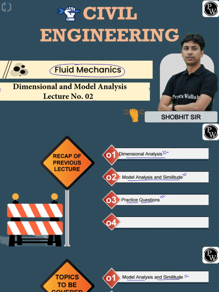Dimensional and Model Analysis 02 - Class Notes | PDF
