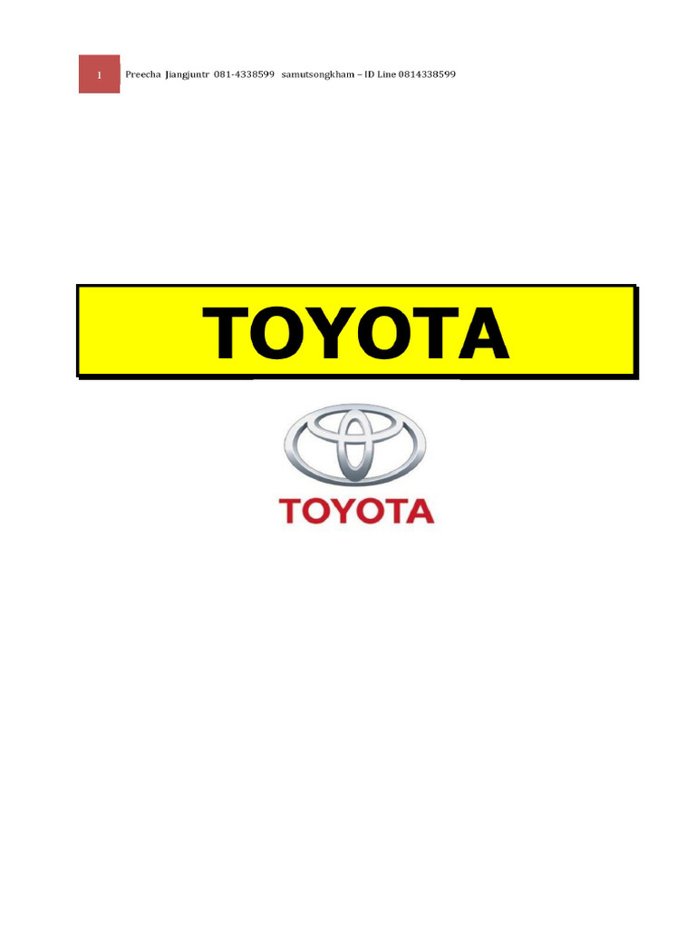 Toyota All Ecu Pin Out | PDF