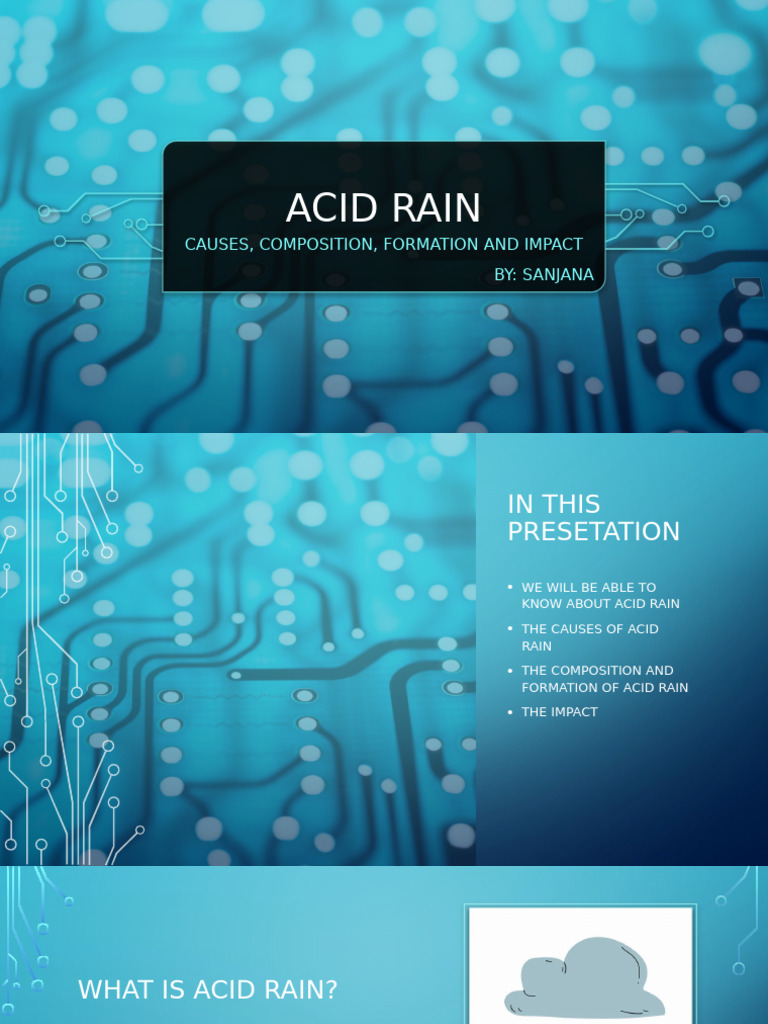 Understanding Acid Rain: Causes & Effects | PDF