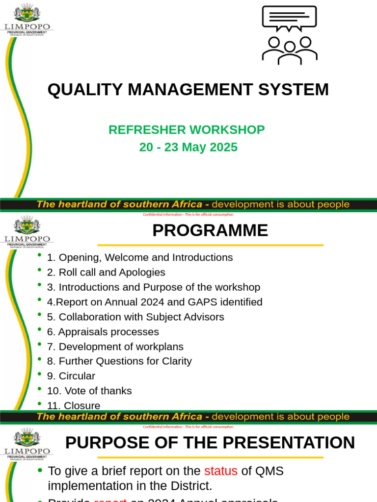 QMS Workshop: Enhancing Educator Performance | PDF | Teachers | Quality ...