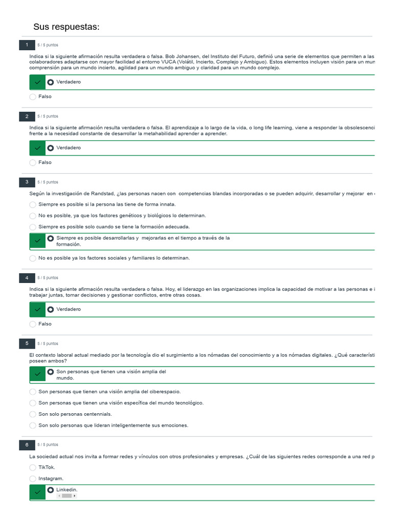 Habilidades para el contexto VUCA actual | PDF | Aprendizaje | Pensamiento