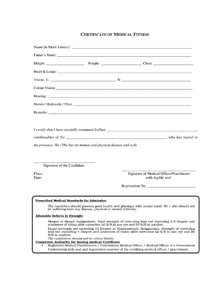 Medical Format | PDF