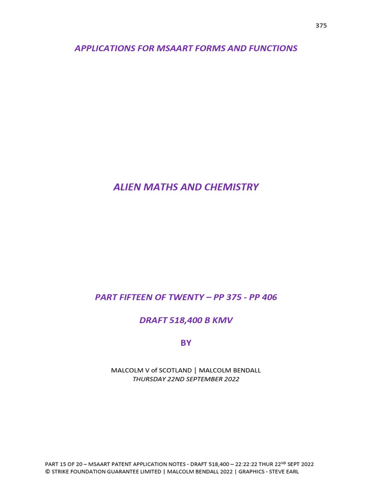 Part 15 of 20 - Draft 518,400 B KMV - Msaart Patent Application Notes ...