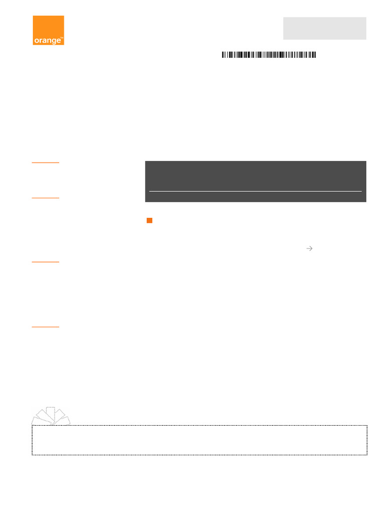 Facture mobile Orange - Forfait 200 Go 5G | PDF | Facture | Secteurs du ...