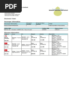 Weekly Flight Schedule for UNHAS DRC | PDF | Aviation