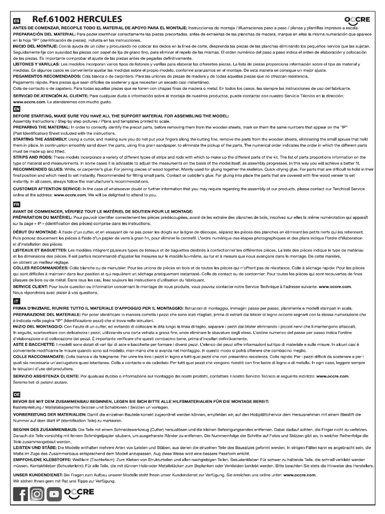 Hercules | PDF | Aparejo | Embarcación