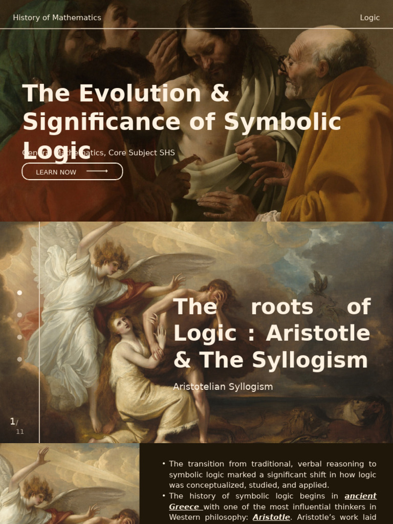 History of Logic | PDF | Logic | Mathematical Logic