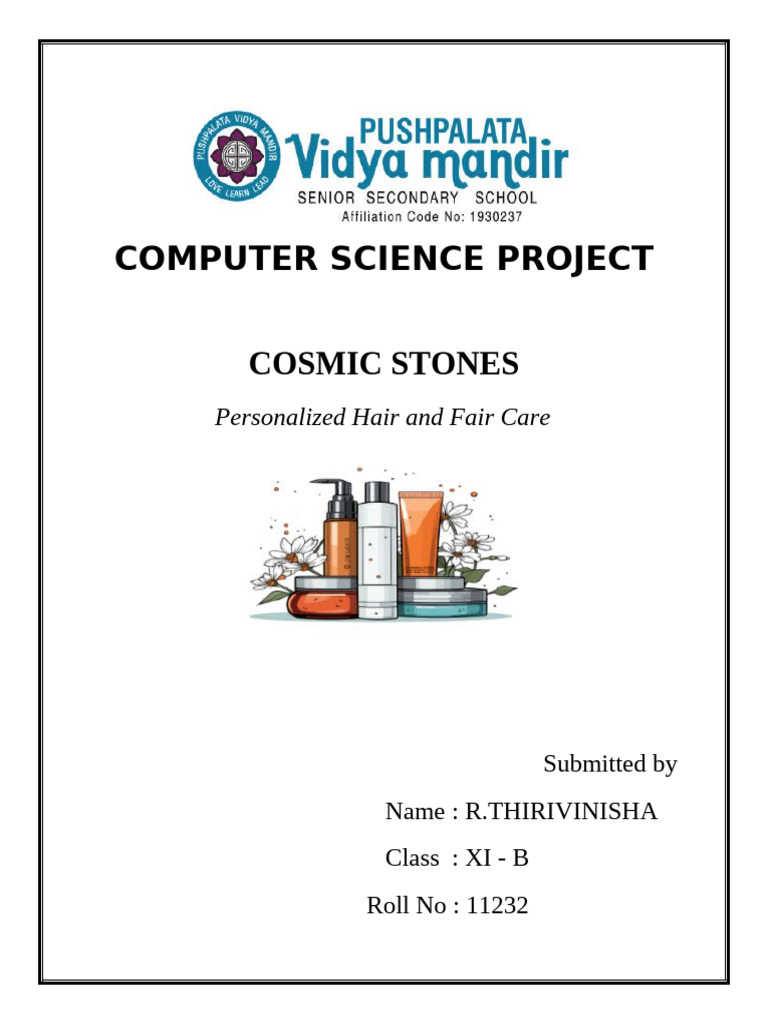 Cosmic Stones-Project Template | PDF