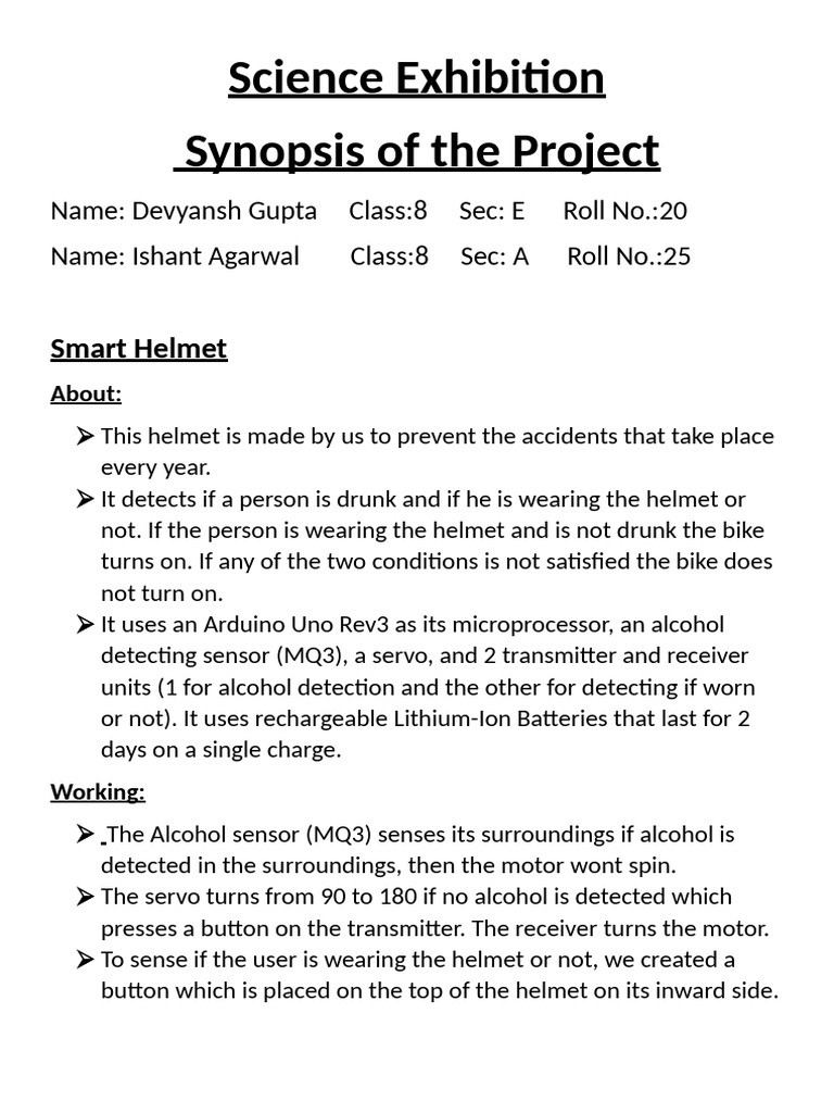Synopsis | PDF