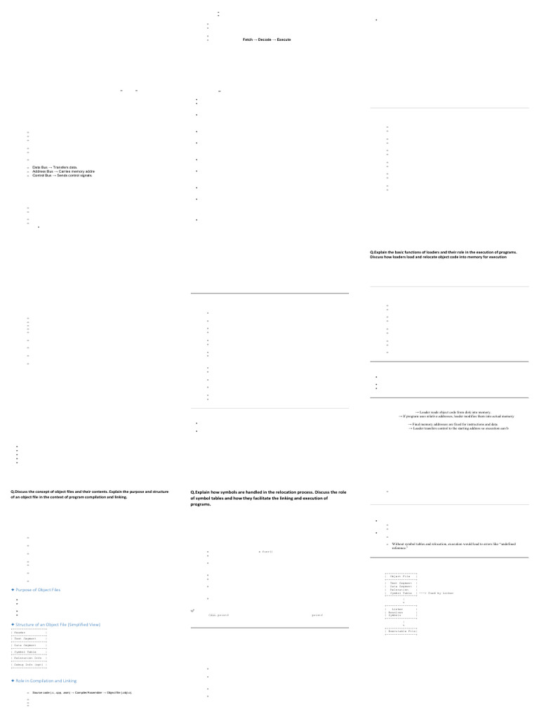 Overview of Computer Architecture Components | PDF | Assembly Language ...