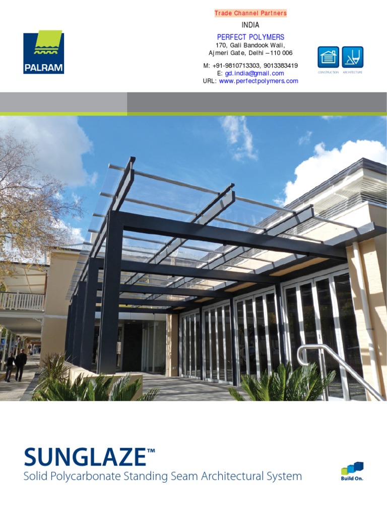 Polycarbonate Glazing System | PDF | Solid | Building Insulation