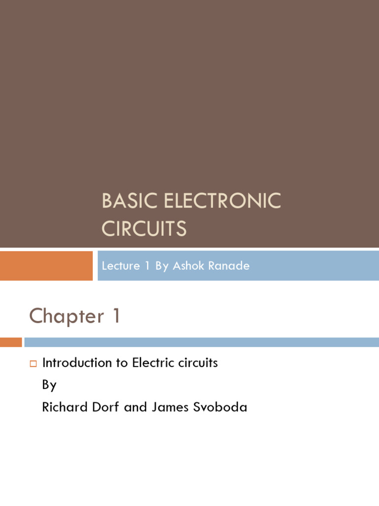 Understanding Circuit Variables | PDF | Electric Current | Volt