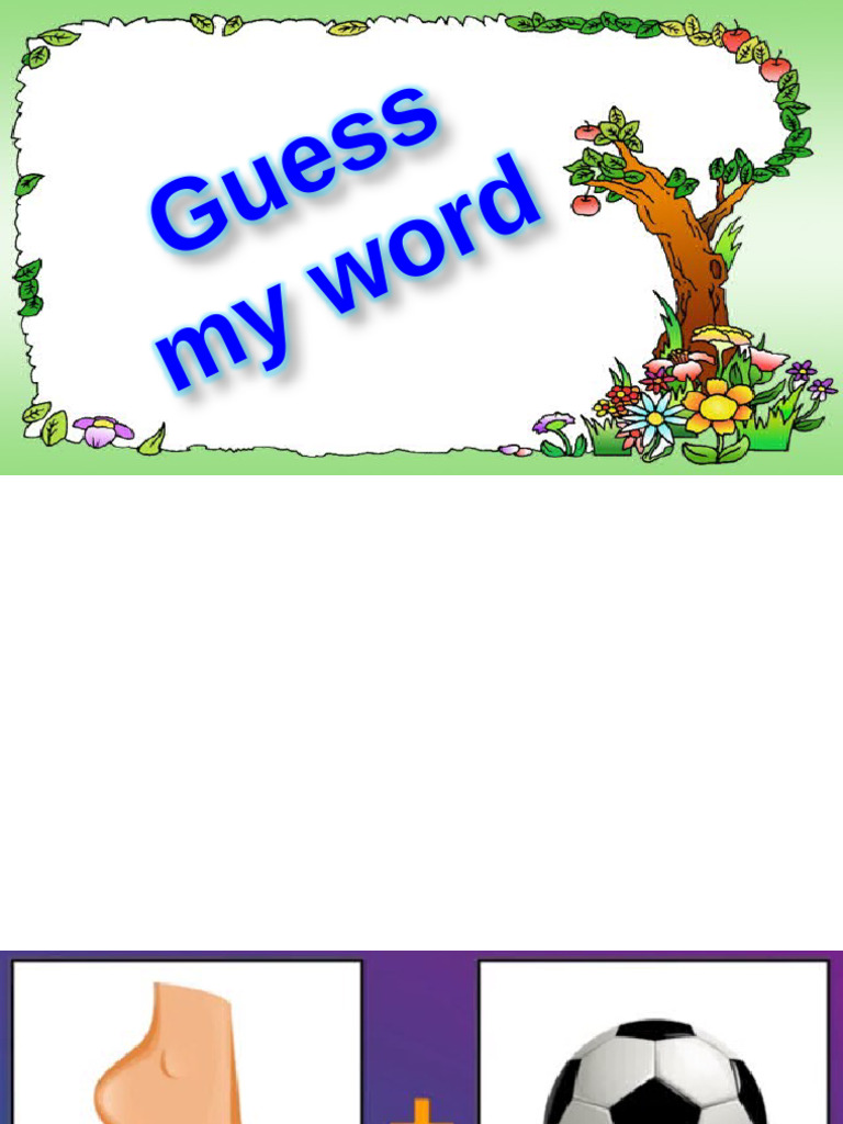 Guess My Words - 1 | PDF