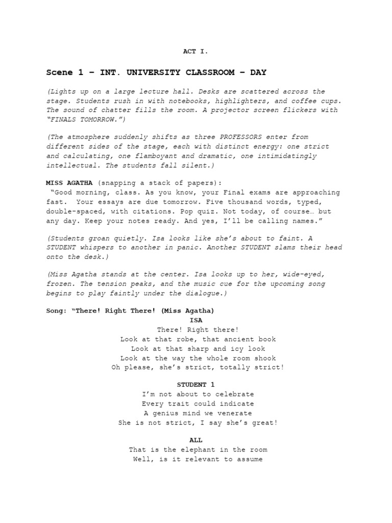 Script Forever Isa Final | PDF