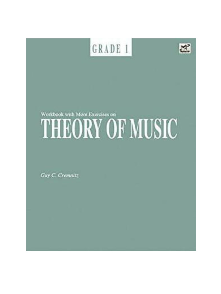 Theory Book Grade 1 | PDF