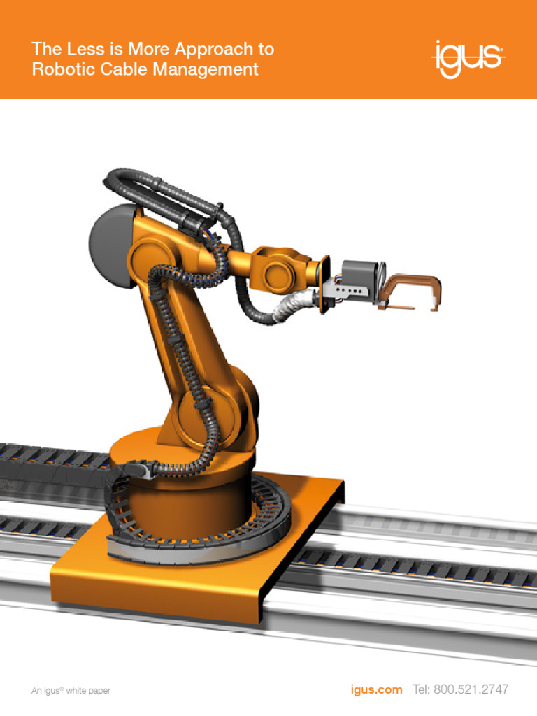 Less Is More Approach To Robotic Cable Management | PDF | Mechanical ...
