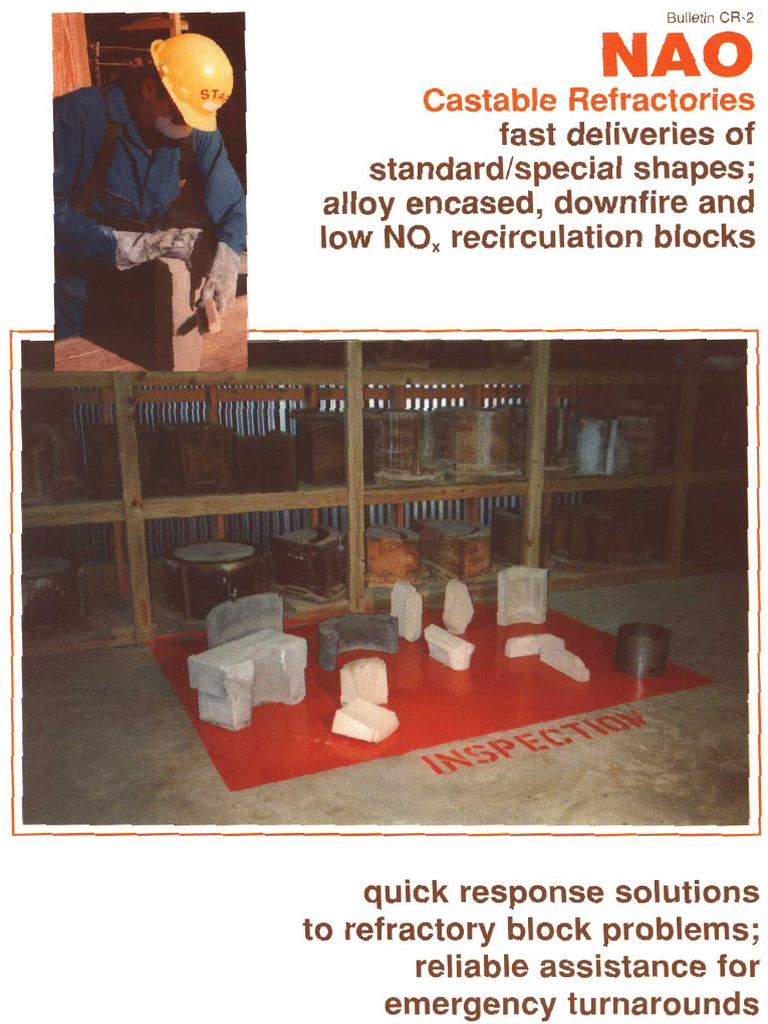 B CR-2 Castable Refractories | PDF | Refractory | Building Materials
