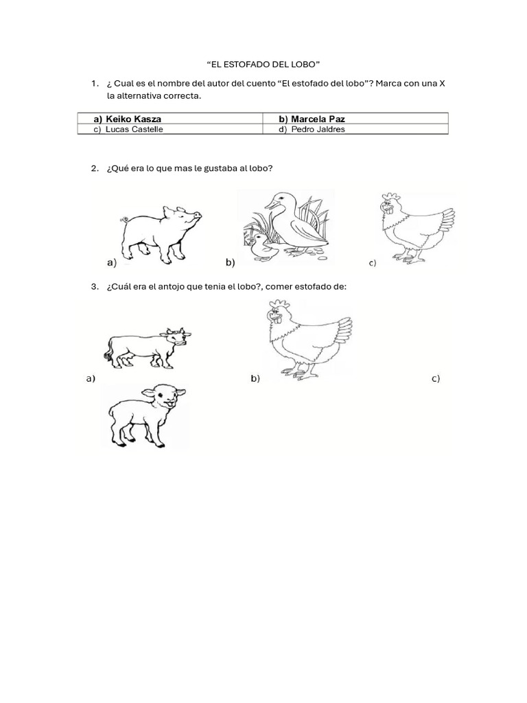 El Estofado Del Lobo | PDF