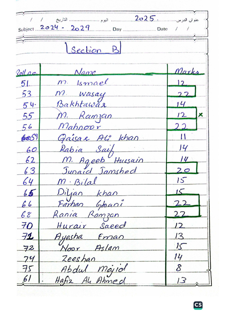 Assignment List Section B | PDF