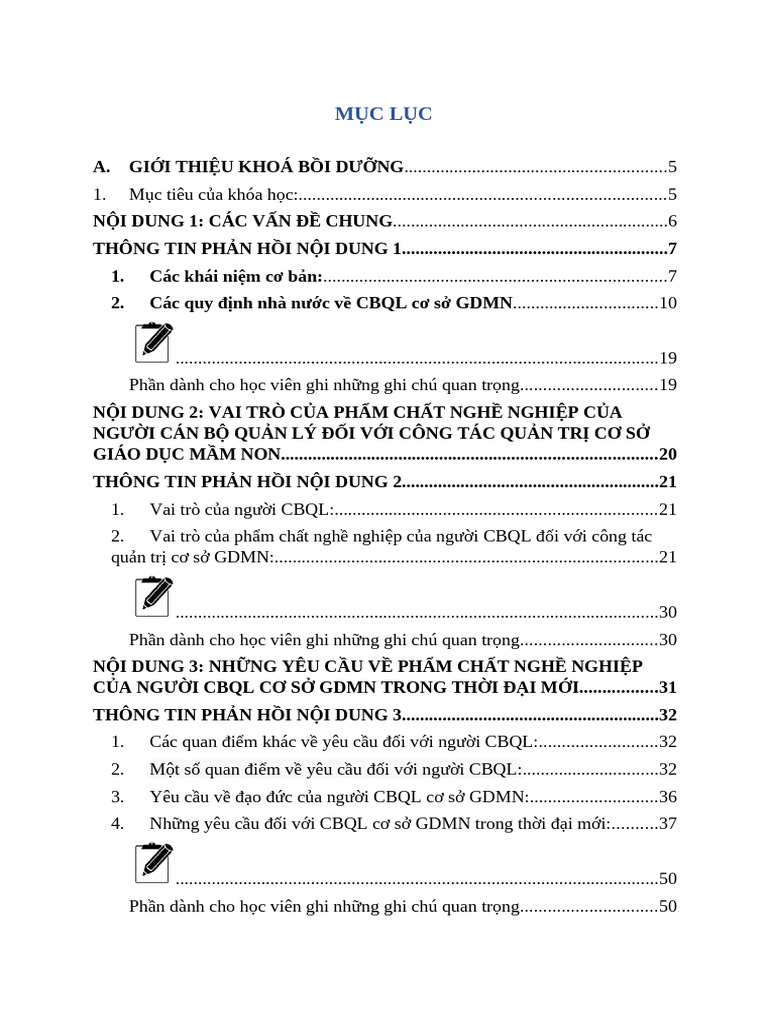 Muc Luc Tu Dong | PDF