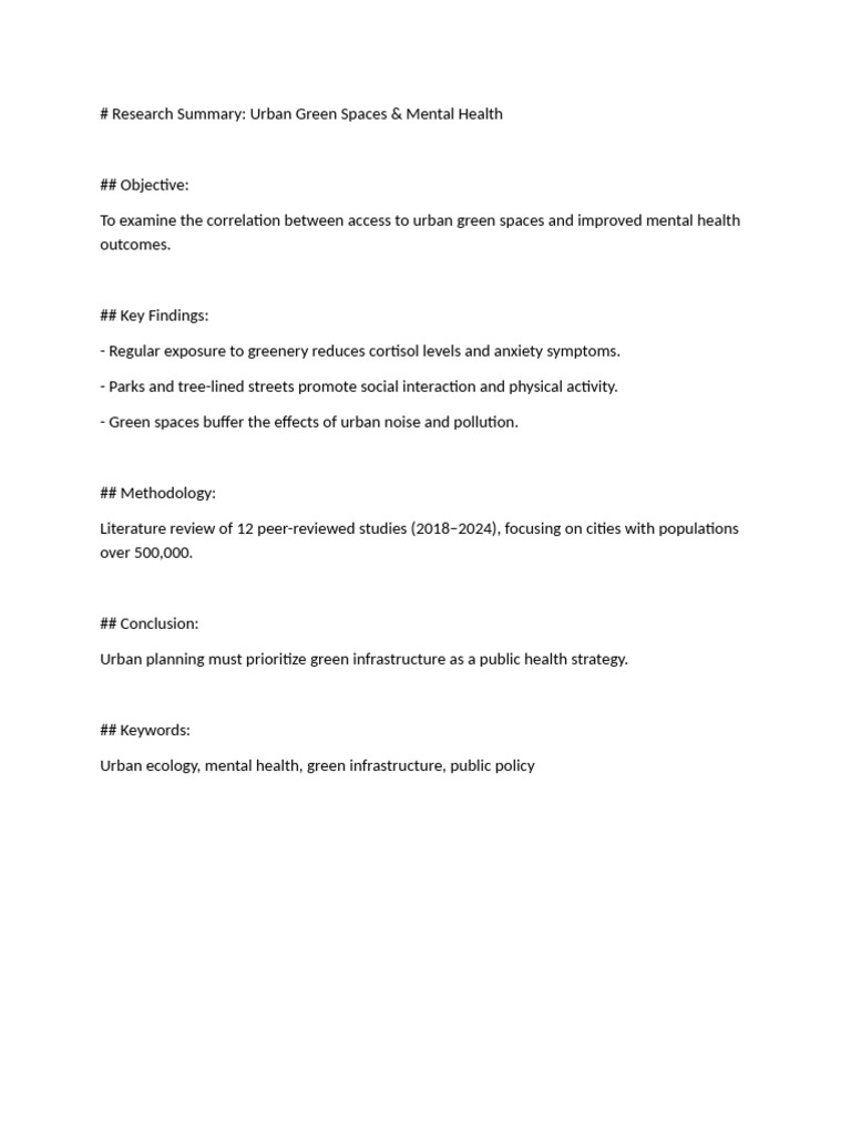 Research Summary | PDF