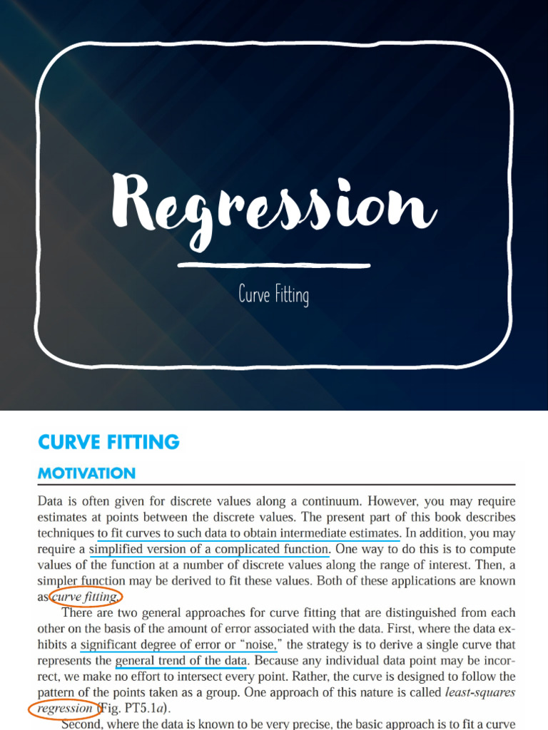 Chapra Ch 17 Regresi updated Chapra Ch 17 Regresi updated | PDF