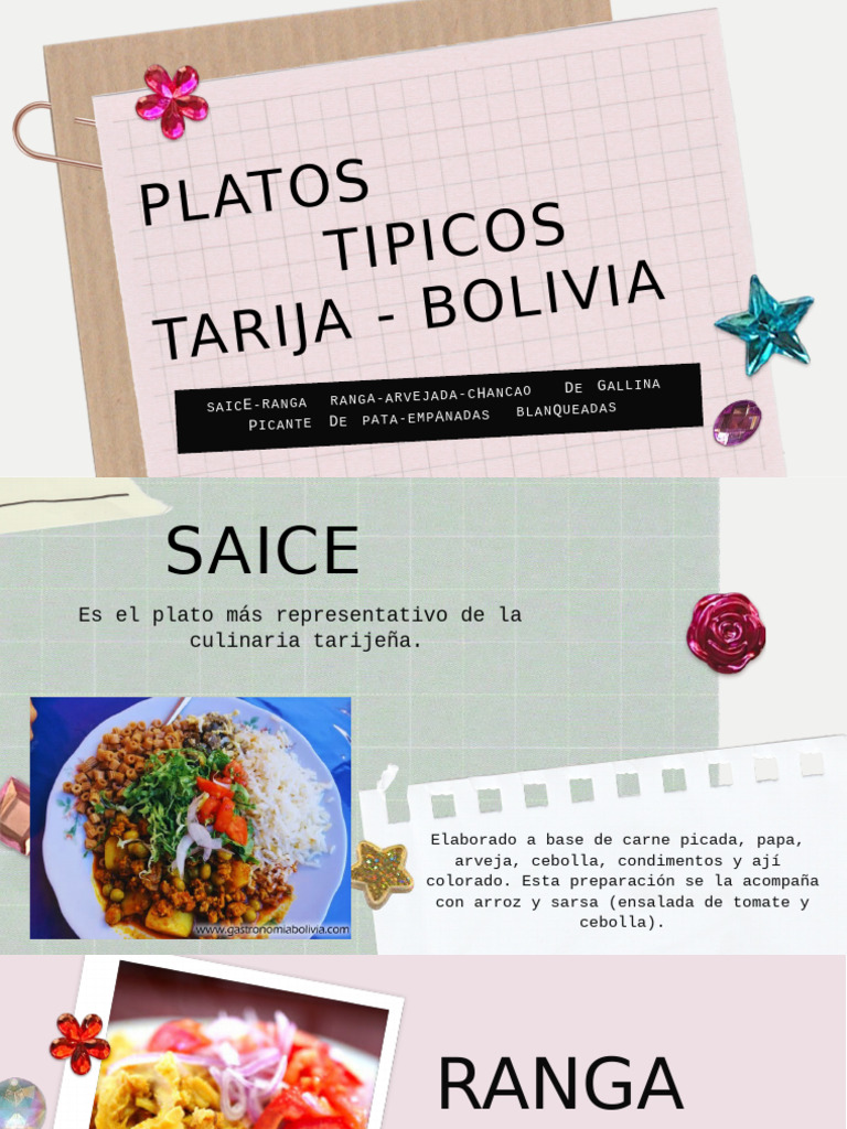Comida Tipica Tarija | PDF