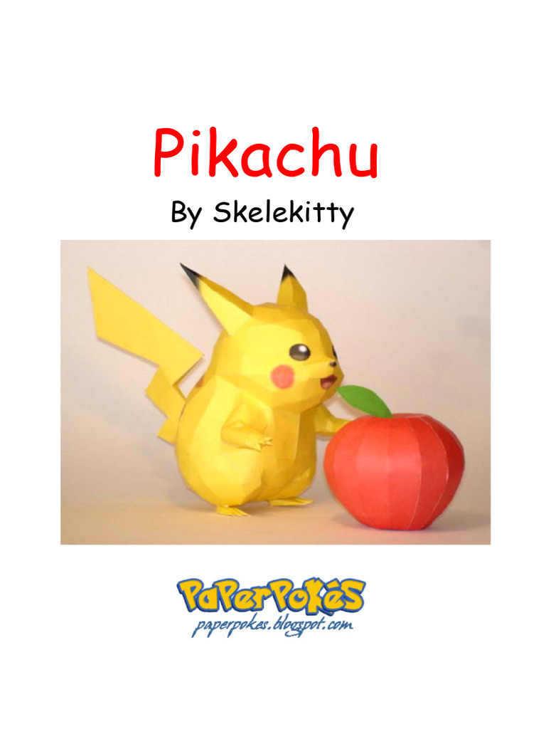 Pikachu A4 Lines | PDF