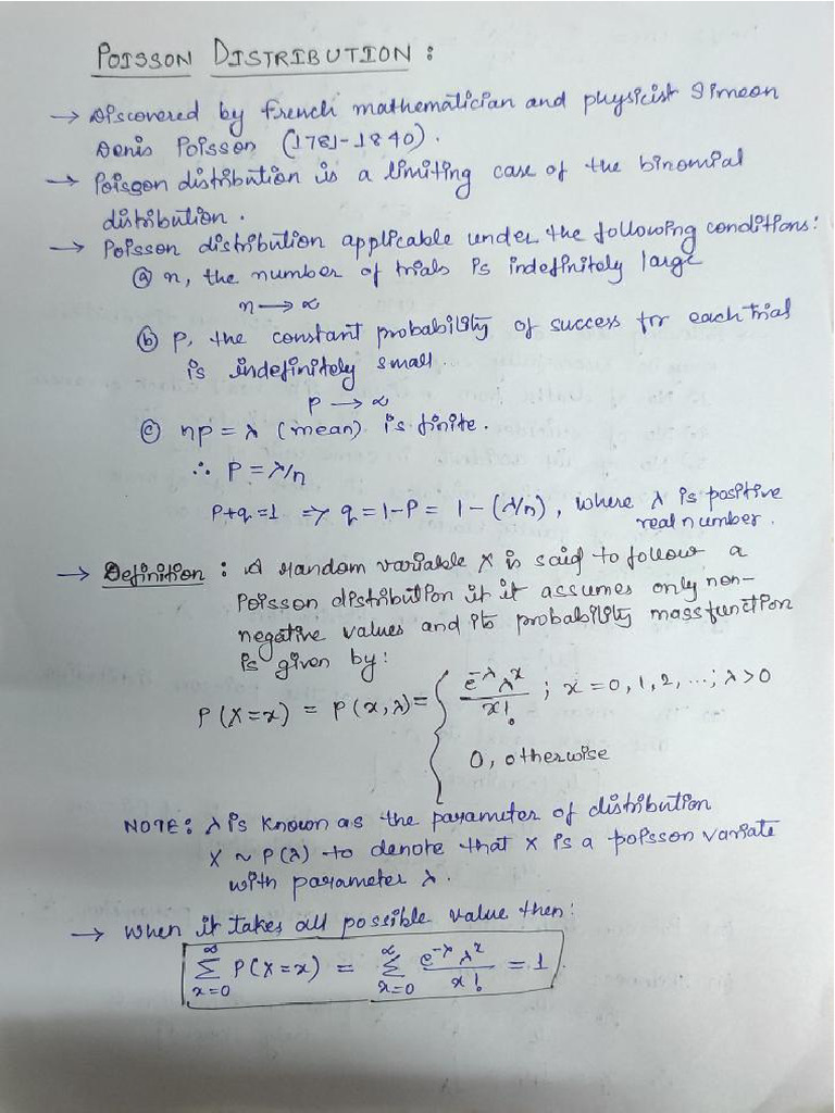 Jahnavi Darshan GPB (Poisson Distribution & Negative Binomial ...