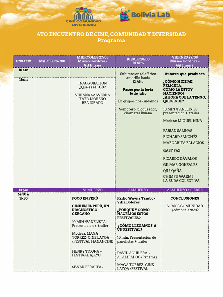 Programa CCD 2025 | PDF