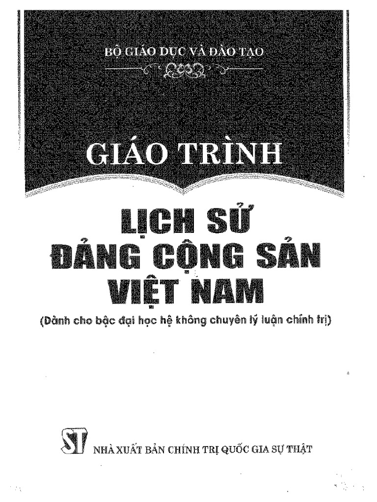 Giao Trinh Lich Su Dang Cong San Viet Nam - Compressed | PDF