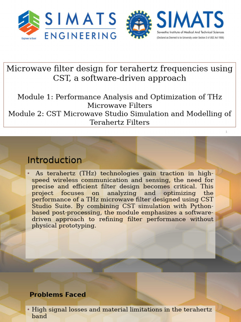 Microwave Filter | PDF | Filter (Signal Processing) | Bandwidth (Signal ...