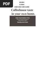 Keurig Brewer De-Scaling Guide | PDF | Brewing | Mug