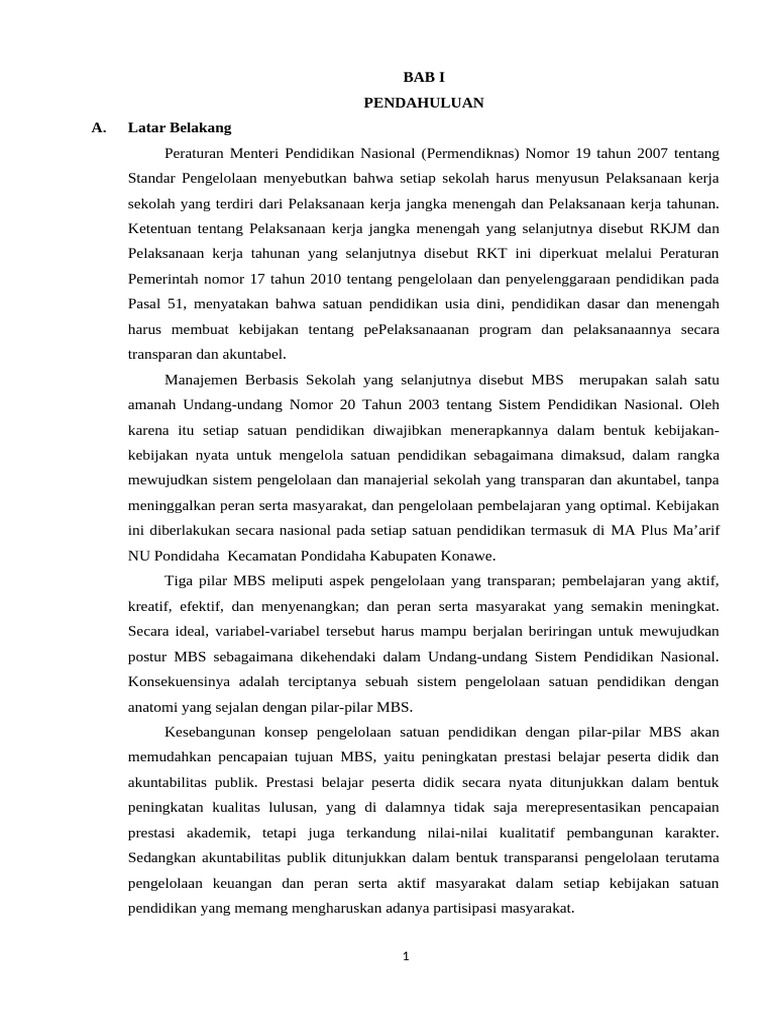 Laporan RKT 2023-2024 | PDF