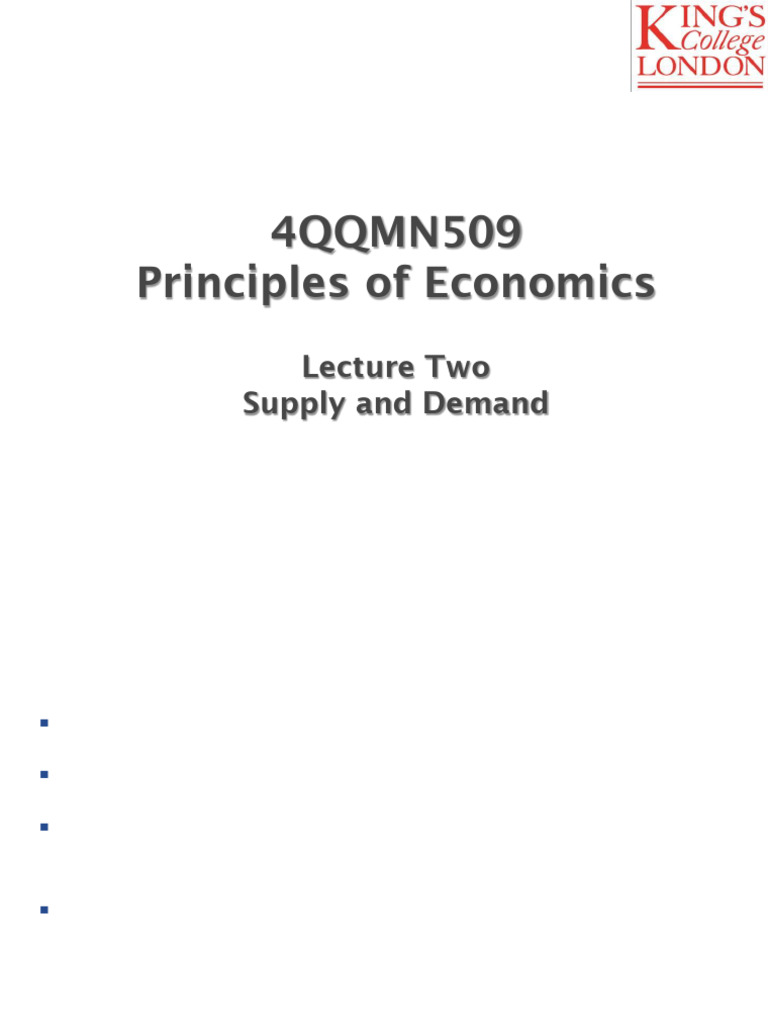 Supply and Demand Principles Explained | PDF | Demand | Supply (Economics)