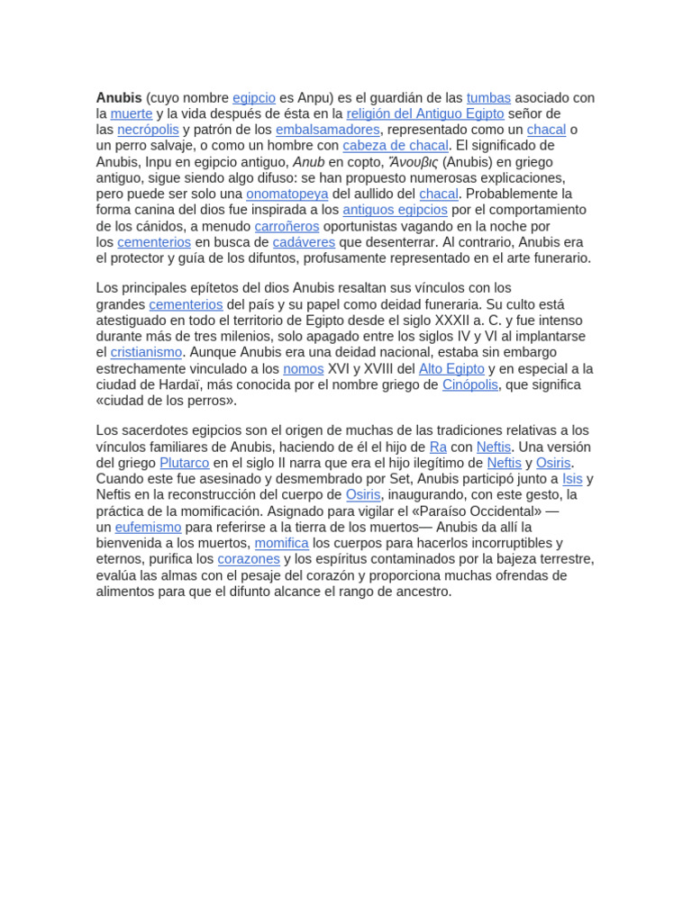 Anubis | PDF