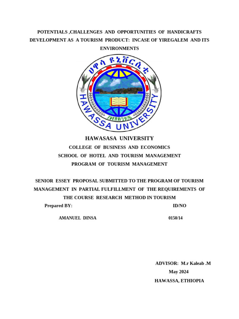 Aman Proposal Chap 1&3 | PDF | Tourism | Prices